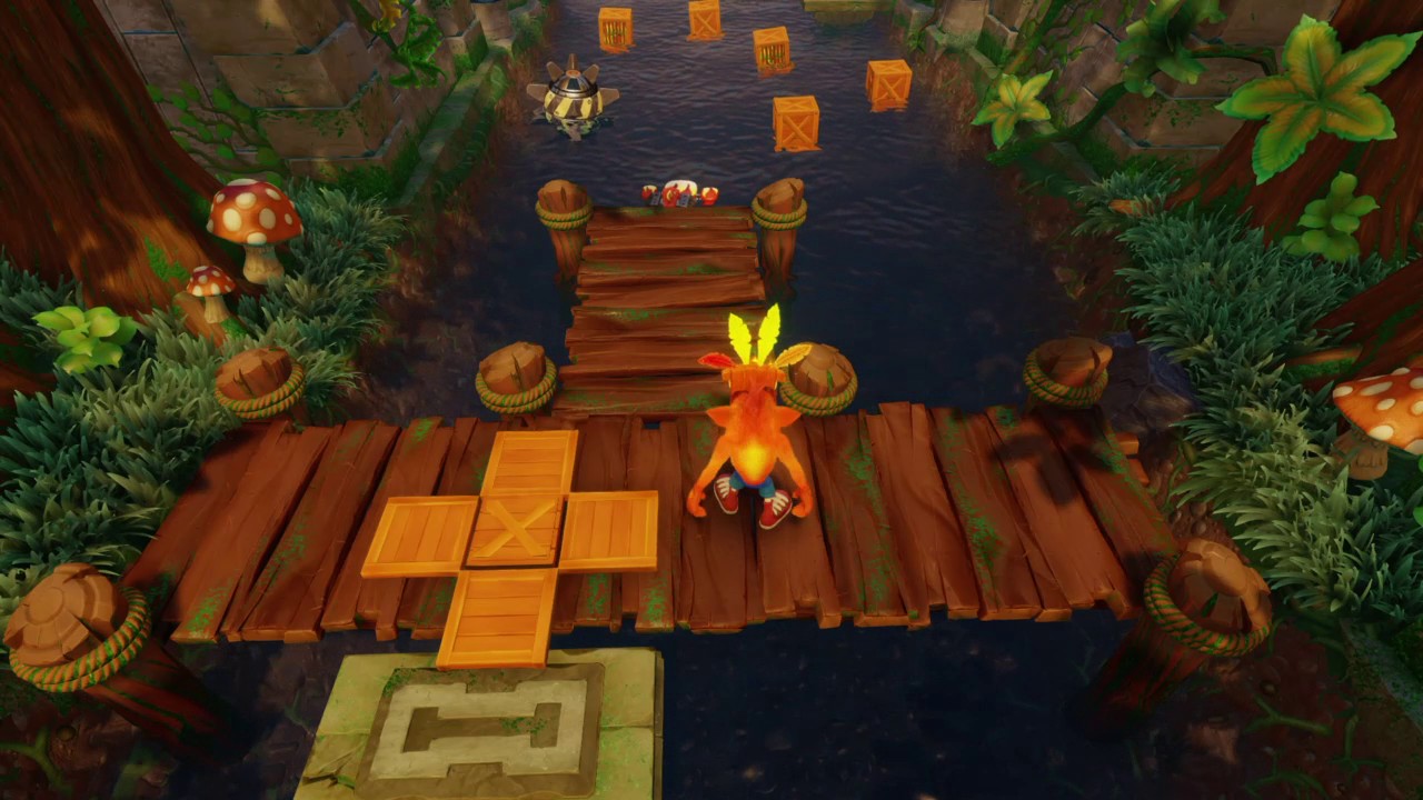 AIR CRASH *Secret Portal* Snow Go Bonus Warp Room || Crash Bandicoot N ...