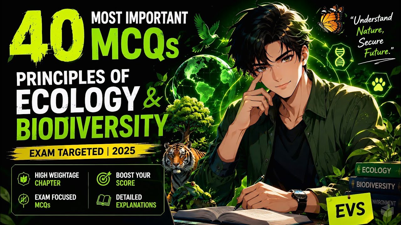 WB HS Class 12th EVS | Semester 3 | Principles of Ecology ...