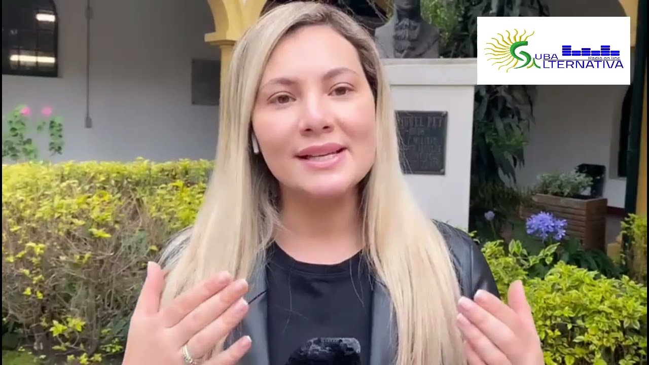 Concejal de Bogotá María Clara Name Ramírez - YouTube