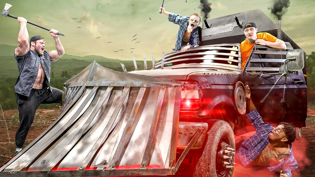 First Zombie To Break Inside The Armored Truck Wins - YouTube