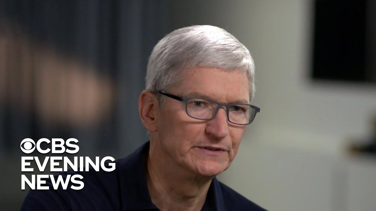 Tim Cook says Apple is "moving privacy protections forward" - YouTube