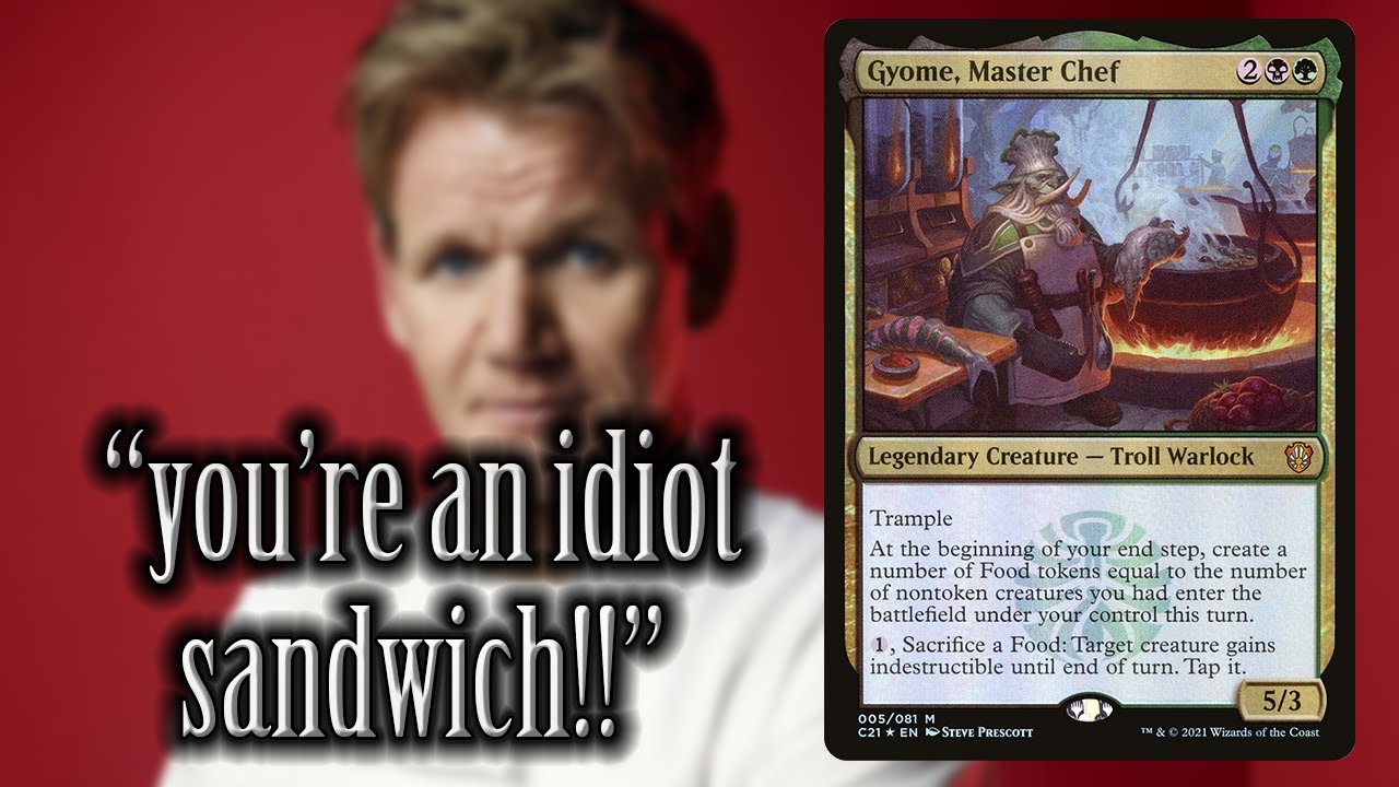 Gyome Master Chef EDH Gameplay | MTG Commander - YouTube