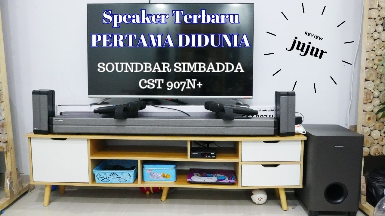 PERTAMA DIDUNIA!!! Soundbar 4.1 Surround System terbaik dengan 4 ...