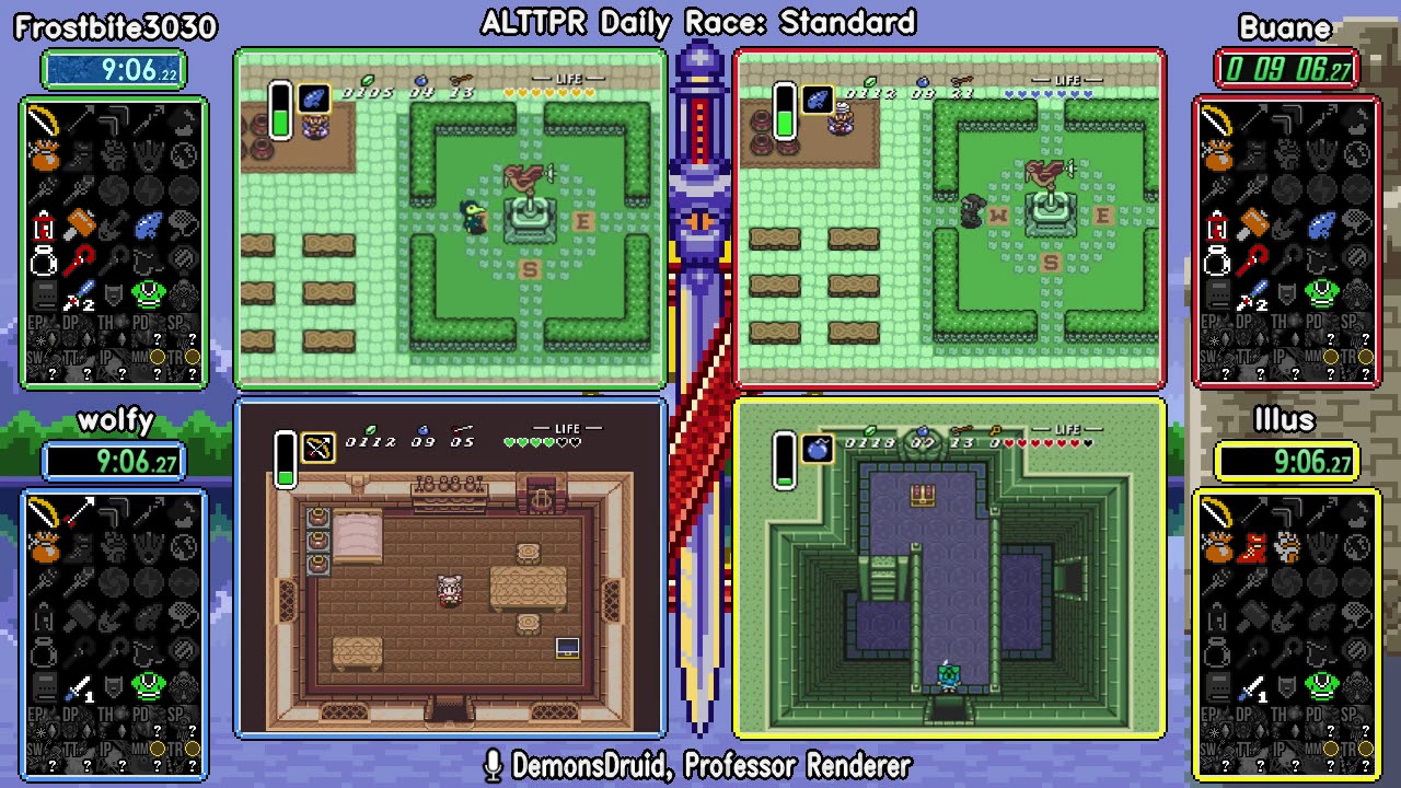 Standard 062619. ALTTP Randomizer Daily Race. - YouTube