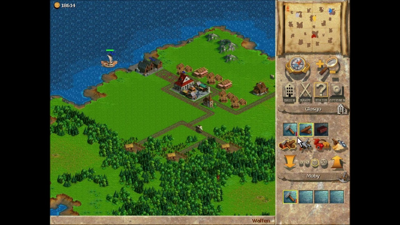 anno 1602 #1 die schöne alte Pixel-Grafik! - YouTube