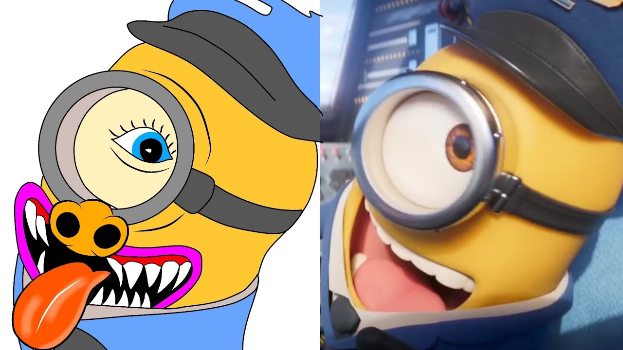 Minions The Rise Of Gru - Drawing Meme | Minions Flying a Plane Funny ...