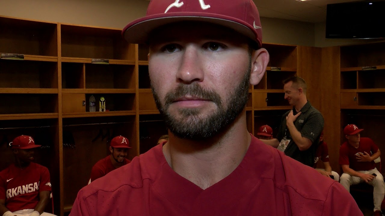 Jack Kenley College World Series Practice Day Interview 6-14 - YouTube