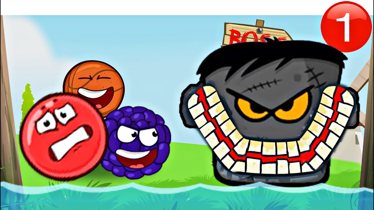 RED BALL and 1000 SQUARE BOSSES in the GAME Red Ball 4 - YouTube