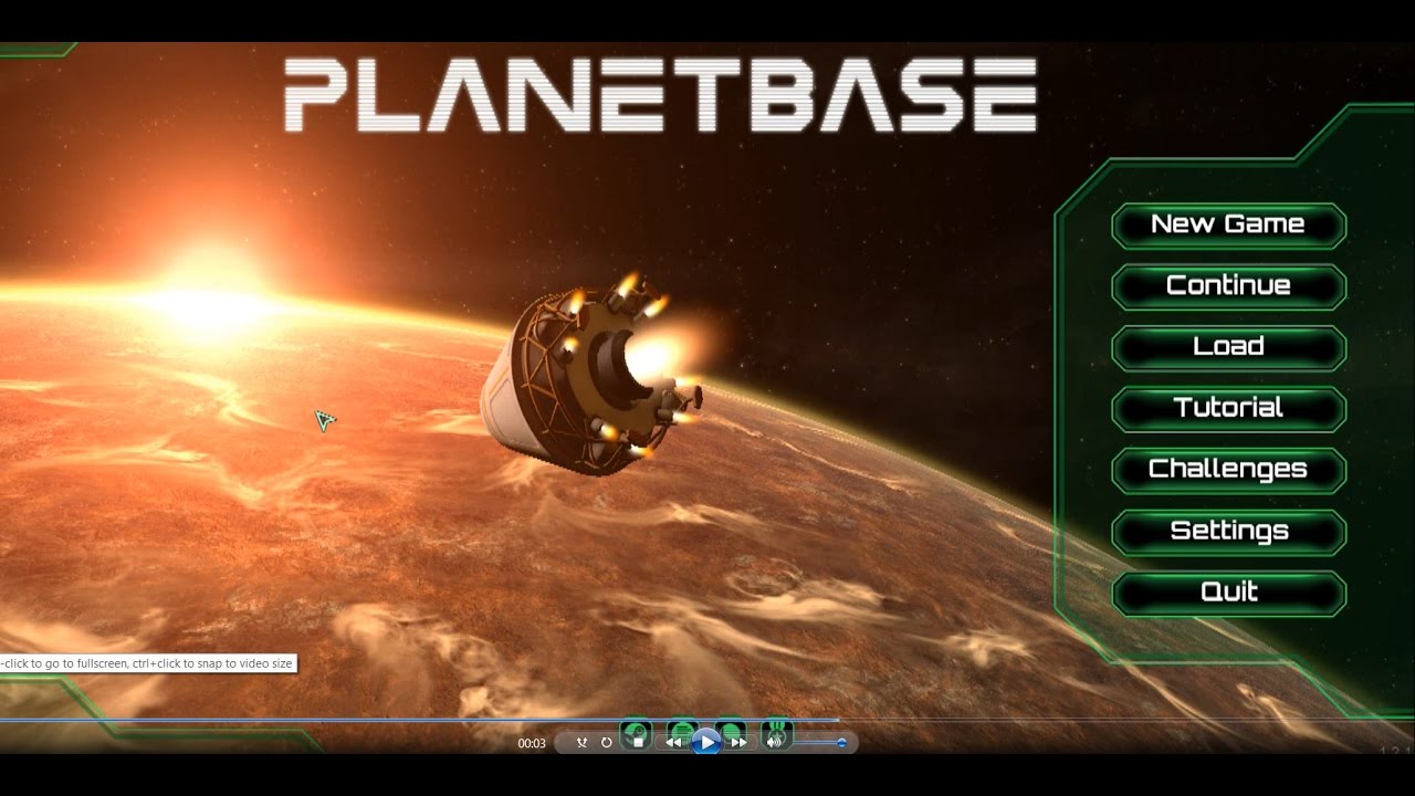 Planetbase, ep.1, getting started - YouTube