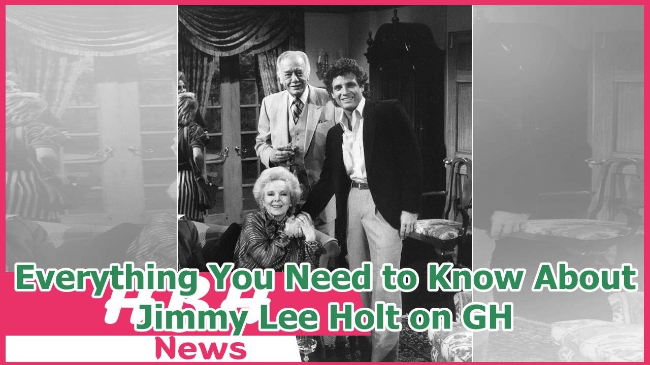 Everything You Need to Know About Jimmy Lee Holt on GH - YouTube