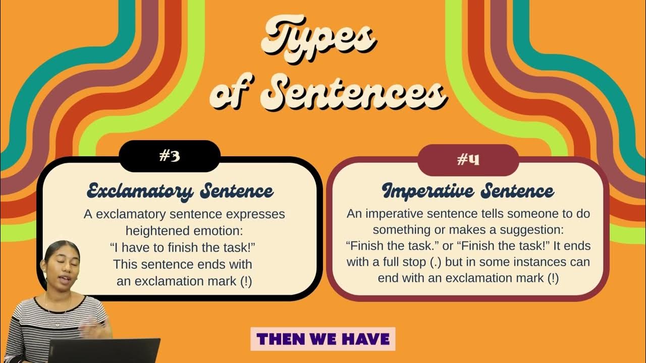 Types of Sentences | STD 4 ELA || 6 - YouTube