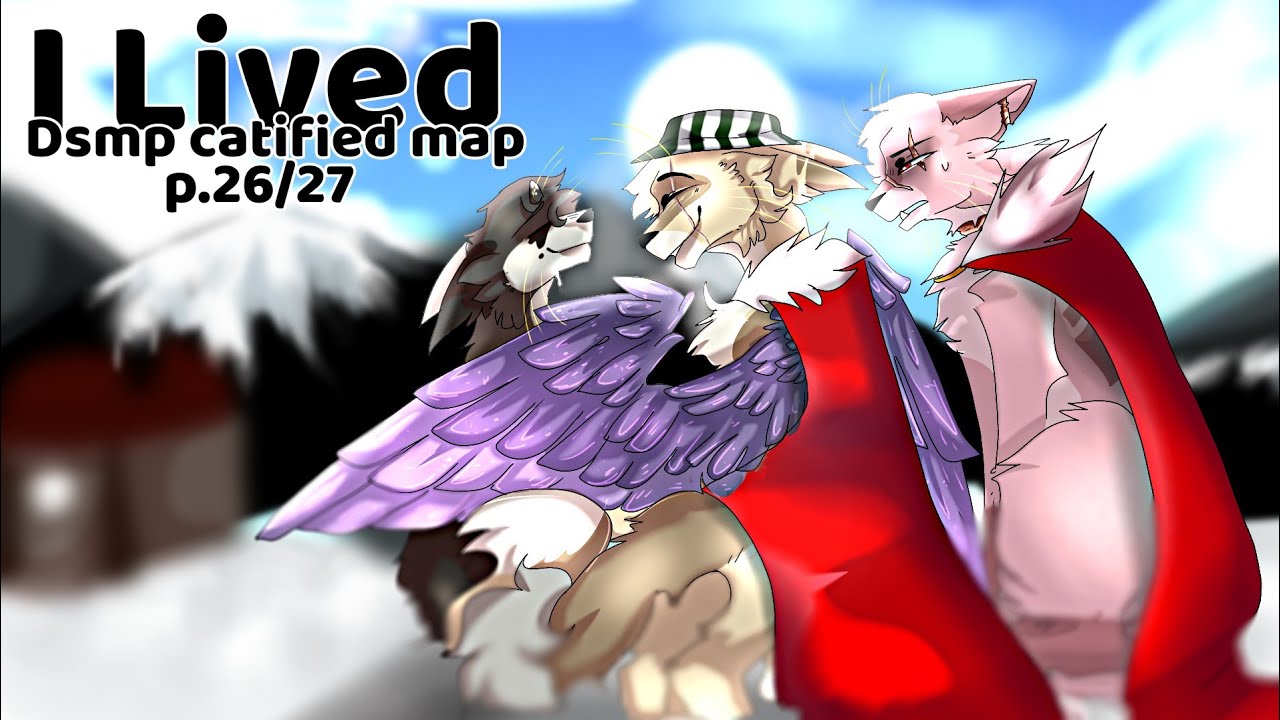 I lived|catified Dsmp map part 26/27|Spoilers,Flashing images,Blood ...