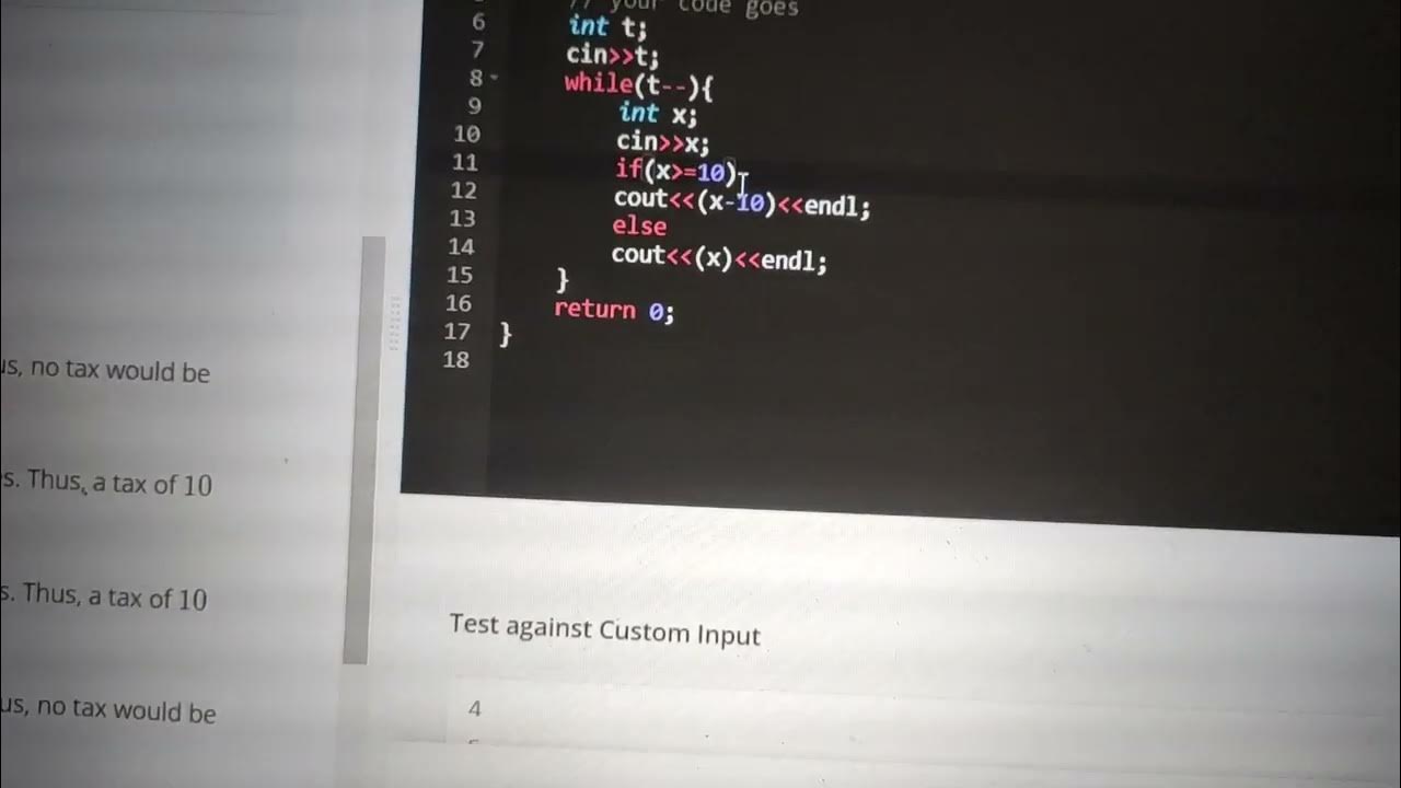 Tax in Chefland|| Codechef Starters 60 solution - YouTube