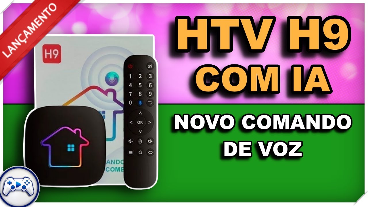 HTV H9 Nova TV BOX com Inteligência Artificial | Melhor TV BOX de 2025 ...