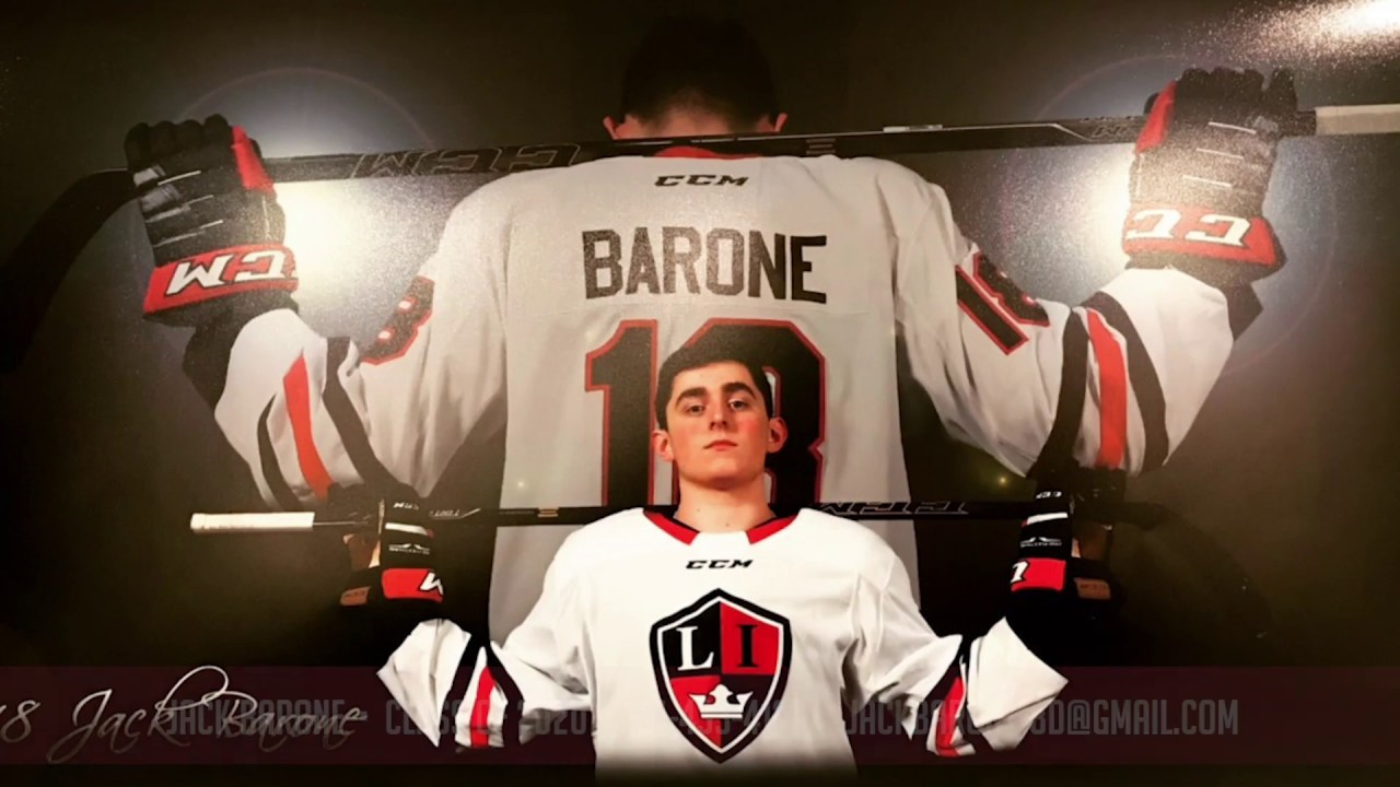 Jack Barone Class of 2020 Ice Hockey Highlight Reel - YouTube