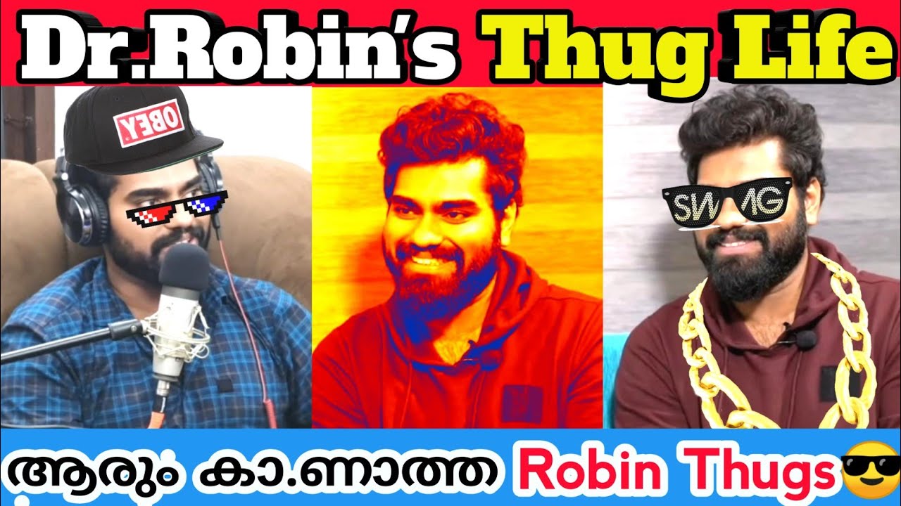 Dr Machaan Full തഗ്ഗാണലോ😎 / Dr Robin Thug Life Video / Dr Robin ...
