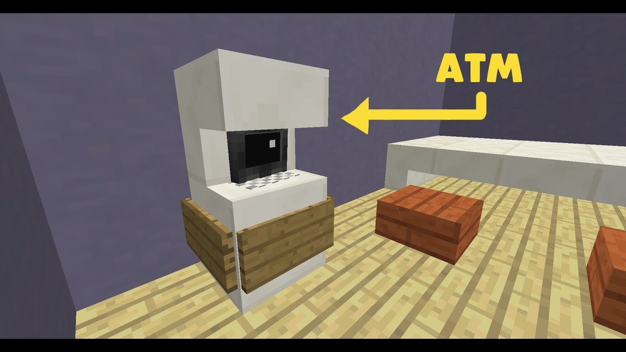 MC-Tutorial: How to make a ATM Machine - YouTube