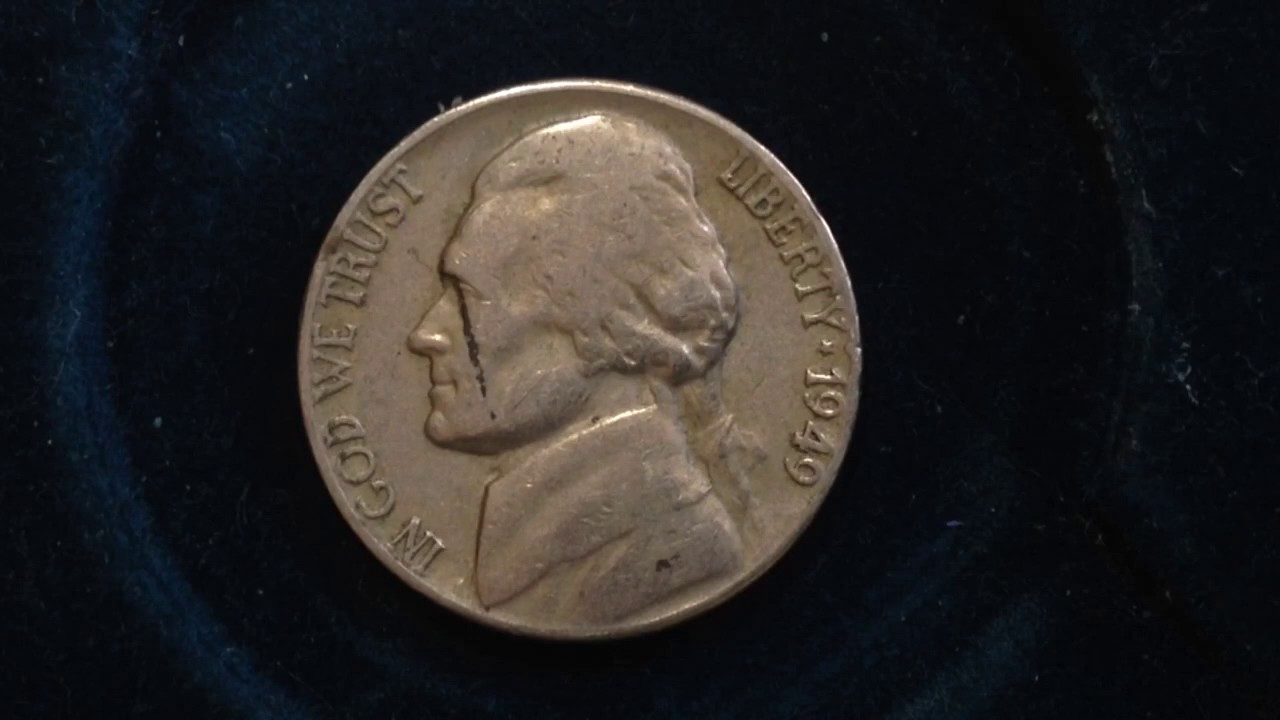 1949 Jefferson Nickel - YouTube