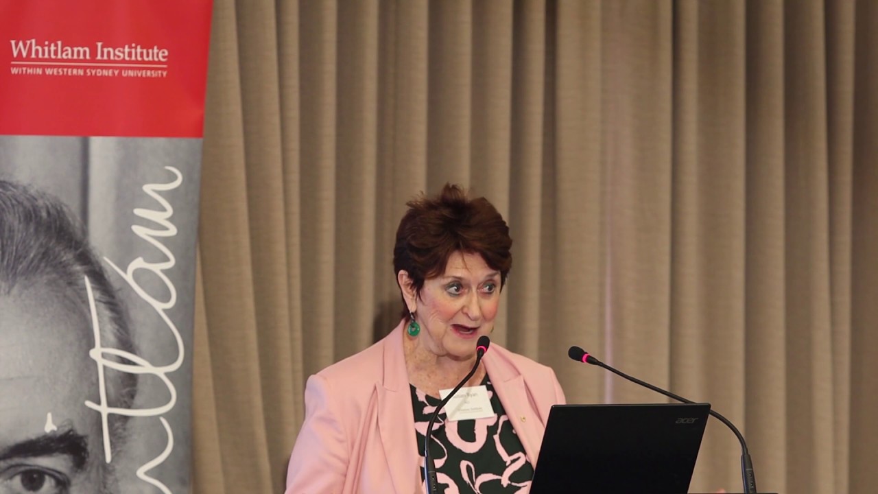 Hon Susan Ryan AO - address to the Revisiting the Revolution: Whitlam ...