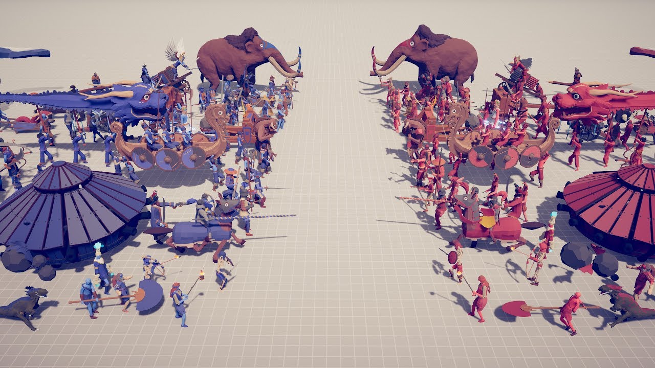 Every Faction Vs Every Faction Totally Accurate Battle Simulator Tabs