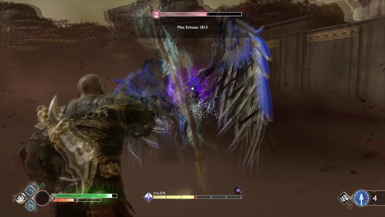 How to kill Valkyrie Hildr in God of War - Easy Strat - YouTube