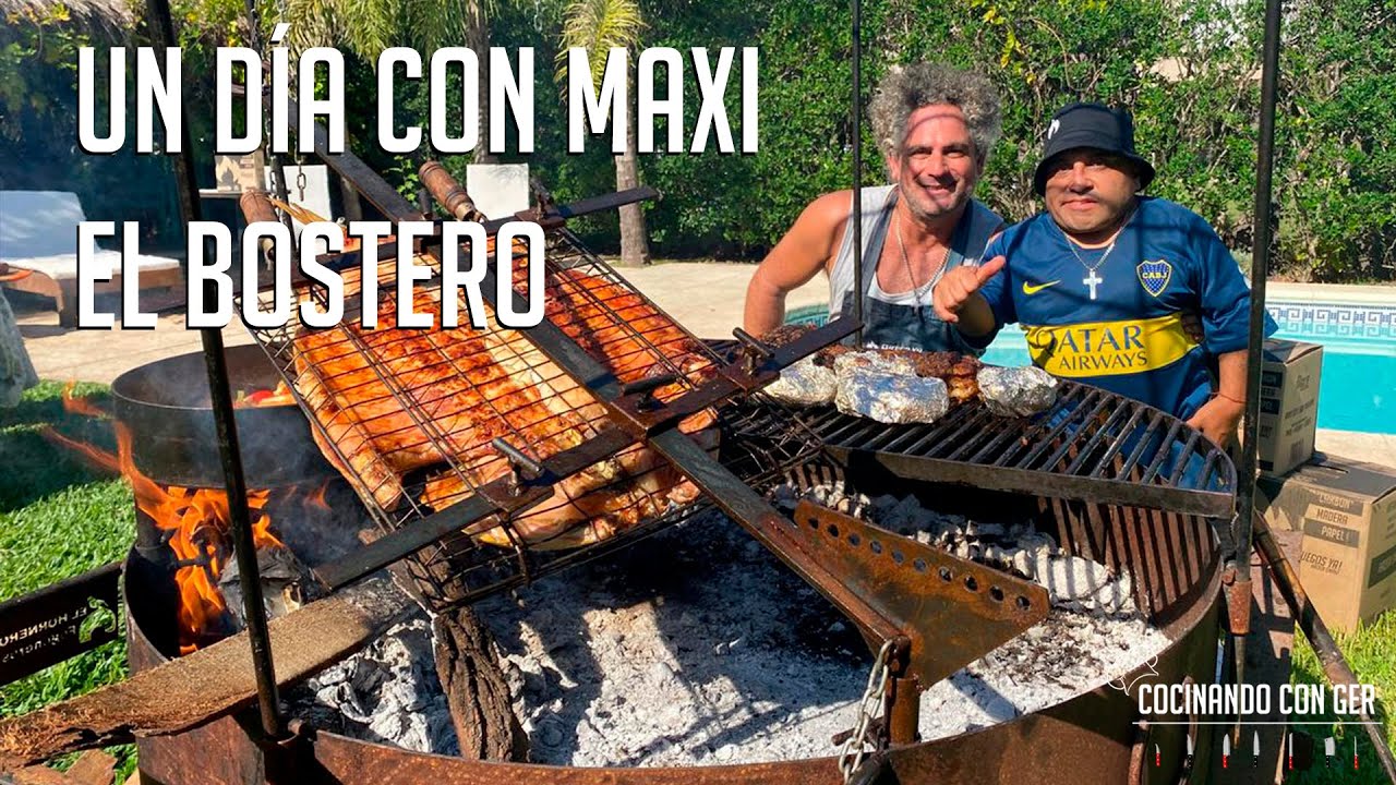 MAXI EL BOSTERO: COCINANDO CON GER - YouTube