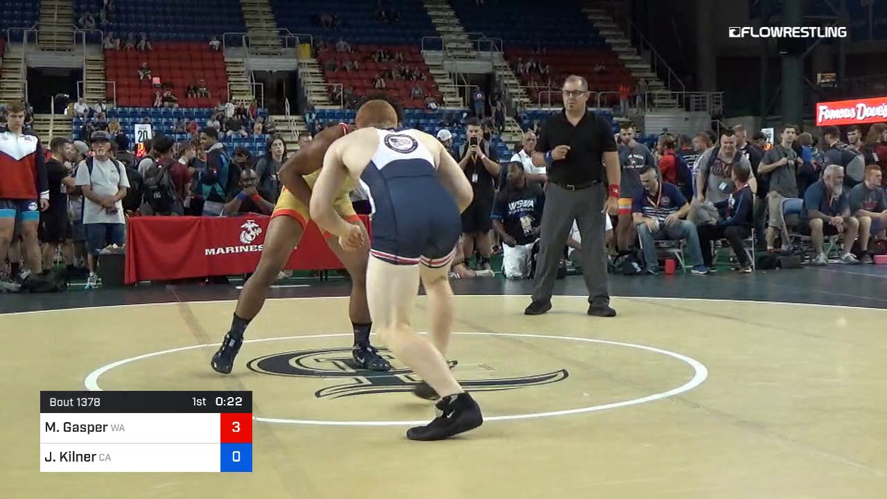 195 Lbs Rnd Of 32 Michael Gasper Washington Vs Jack Kilner California ...