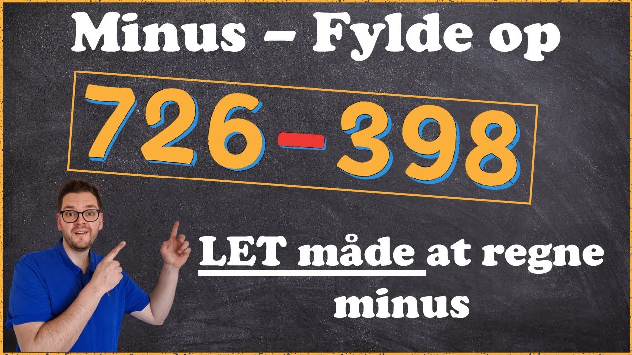 Minus - Den lette metode - MINUS kun ved at bruge PLUS 🙃 - YouTube
