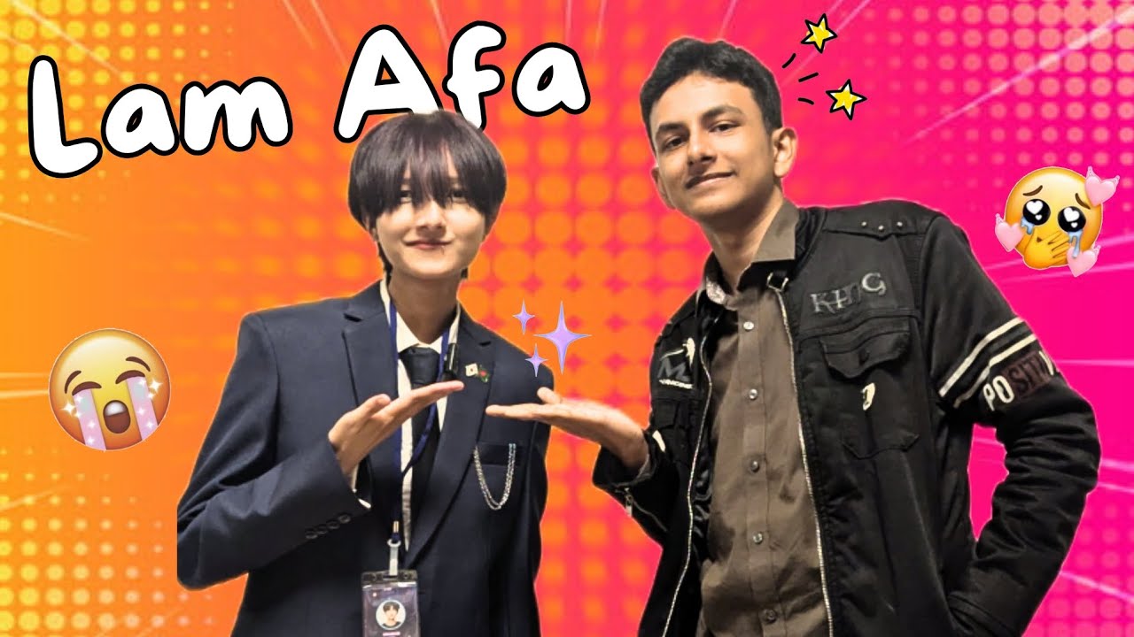 I meet with Lam afa at K-Pop fest 😱 @yaavuishaalam // Artistic Rifat ...