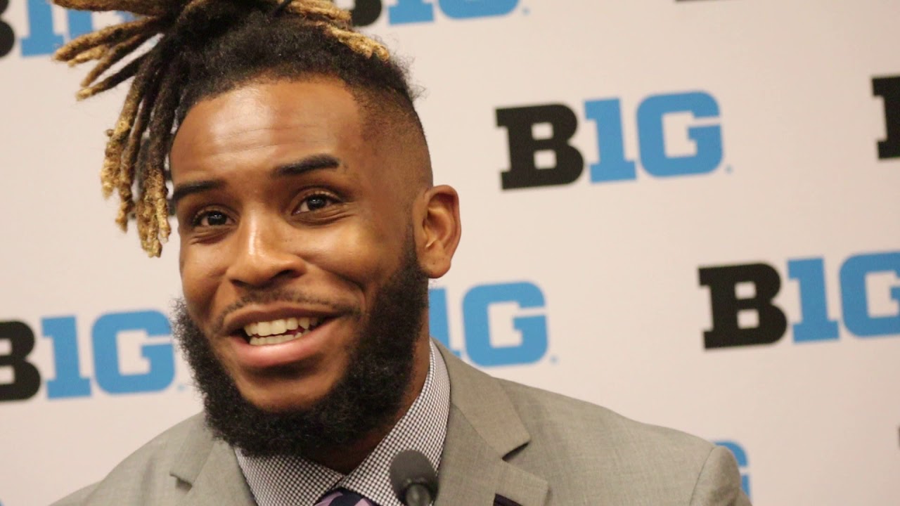 Reakwon Jones 2019 Big Ten Media Day - YouTube