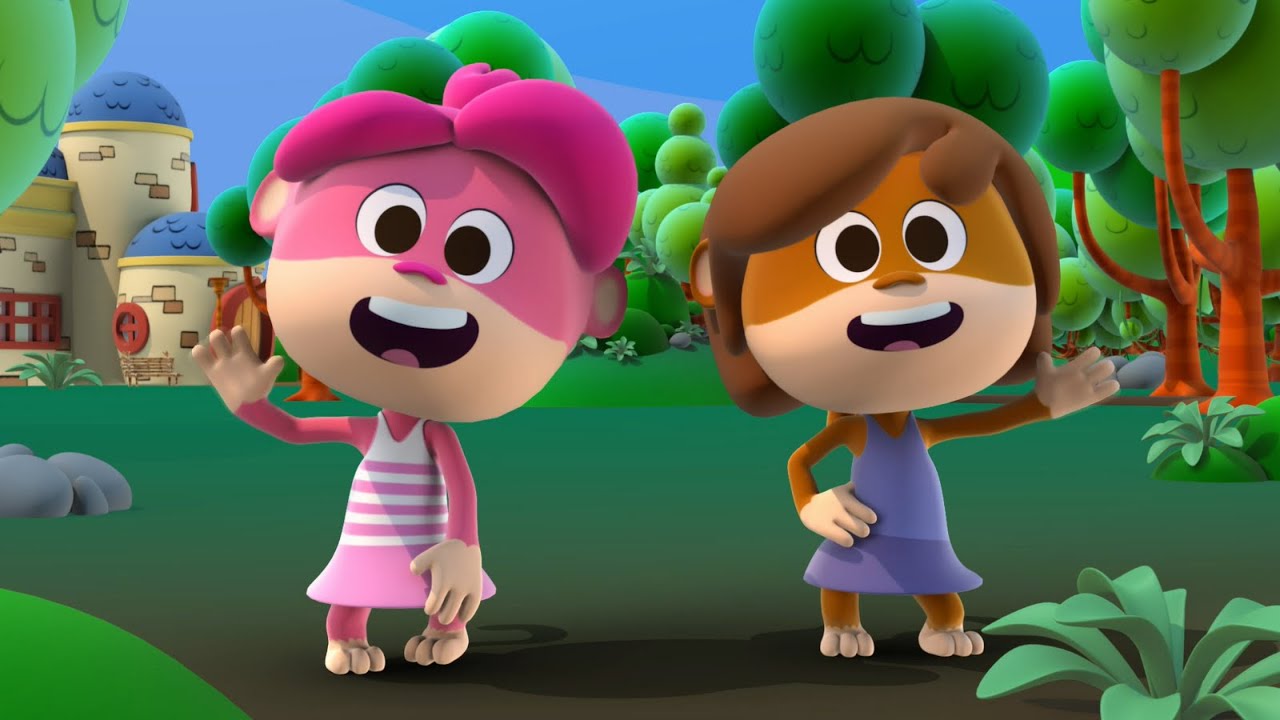 Los Monos y las Monas - Canciones del Zoo 2 - YouTube