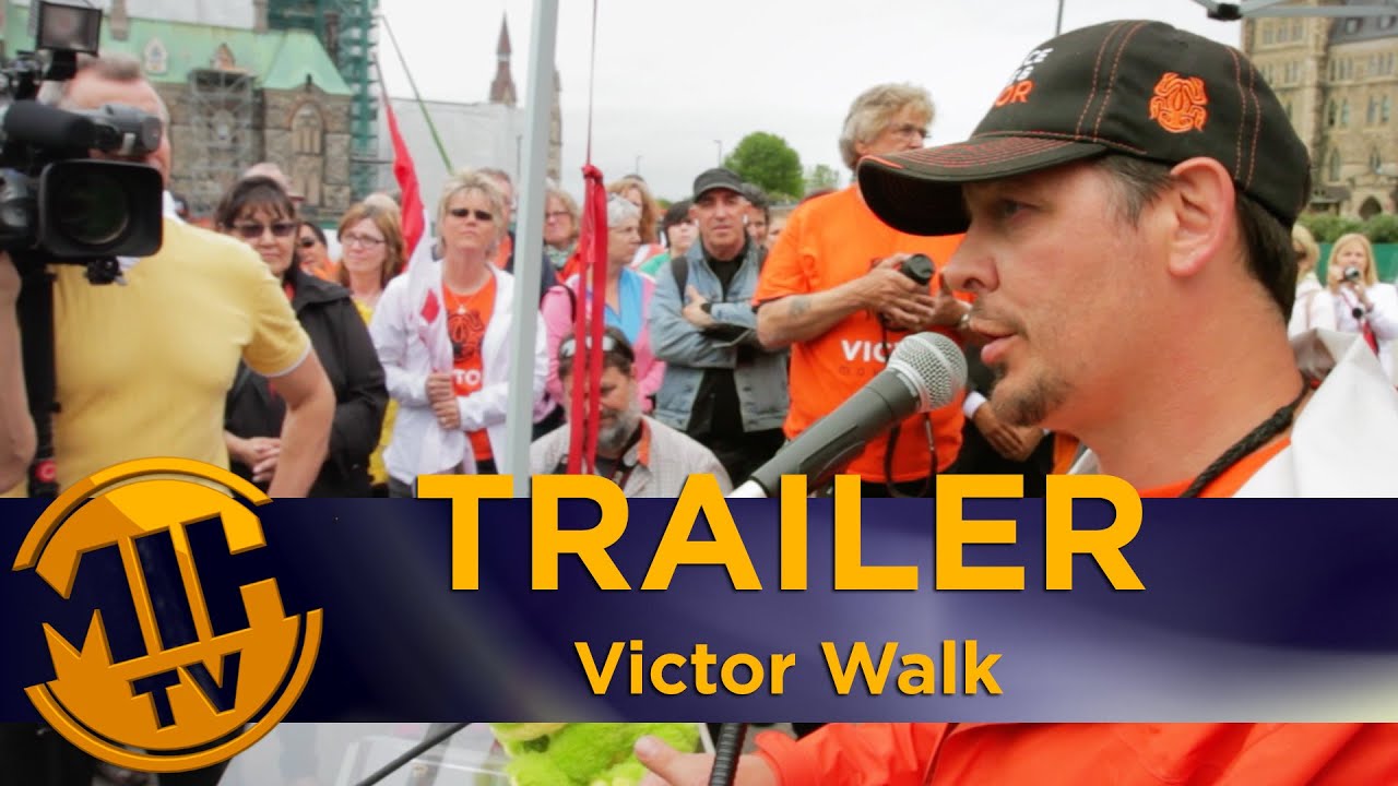 Victor Walk trailer with NHL star Theo Fleury - YouTube