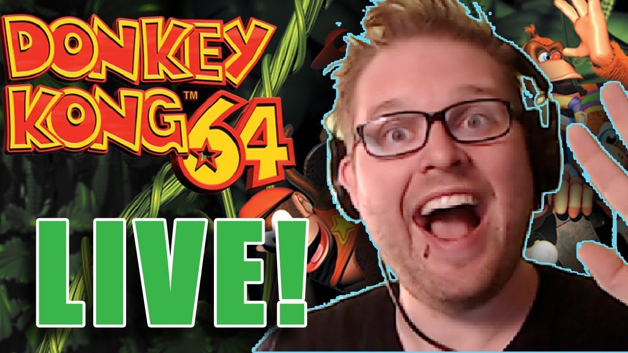 HOOAAA!!! Donkey Kong 64 LIVE! - YouTube