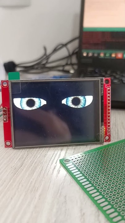 Esp32 tft display eye animation - YouTube