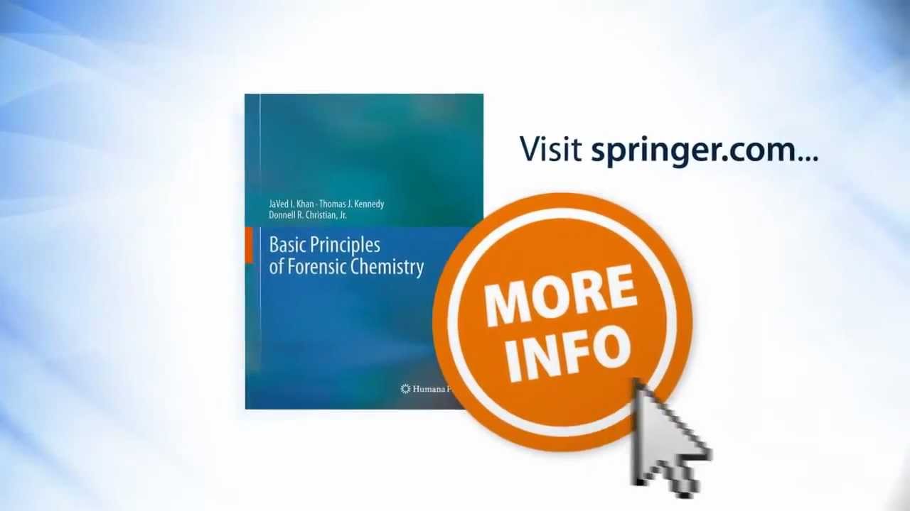 Basic Principles of Forensic Chemistry - YouTube
