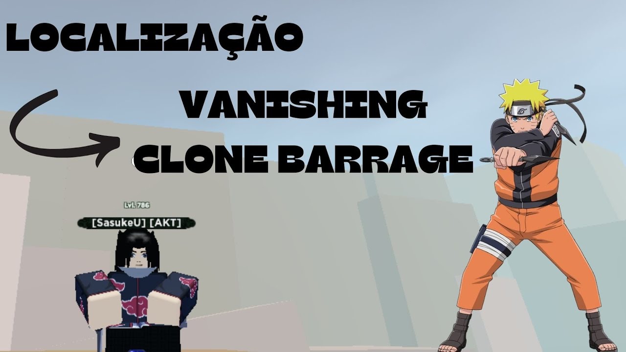 Localização do VANISHING CLONE BARRAGE - ( Shindo life ) - YouTube