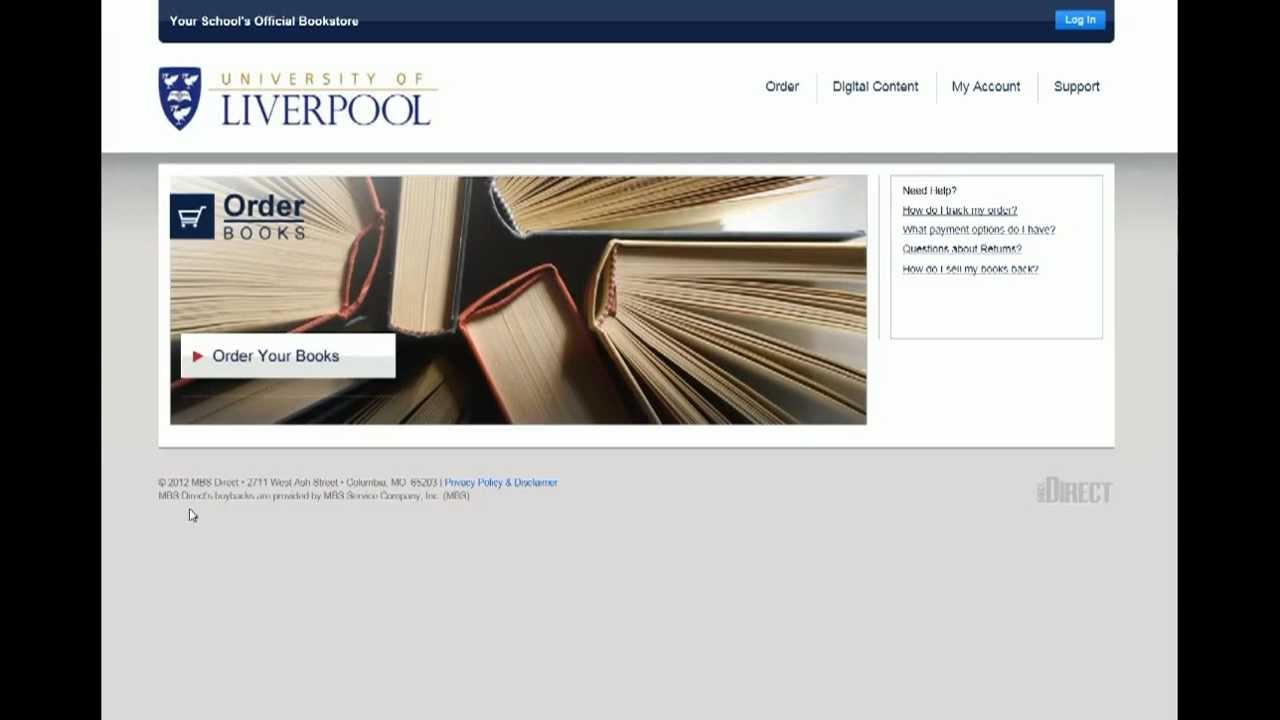 How to order your textbooks - YouTube