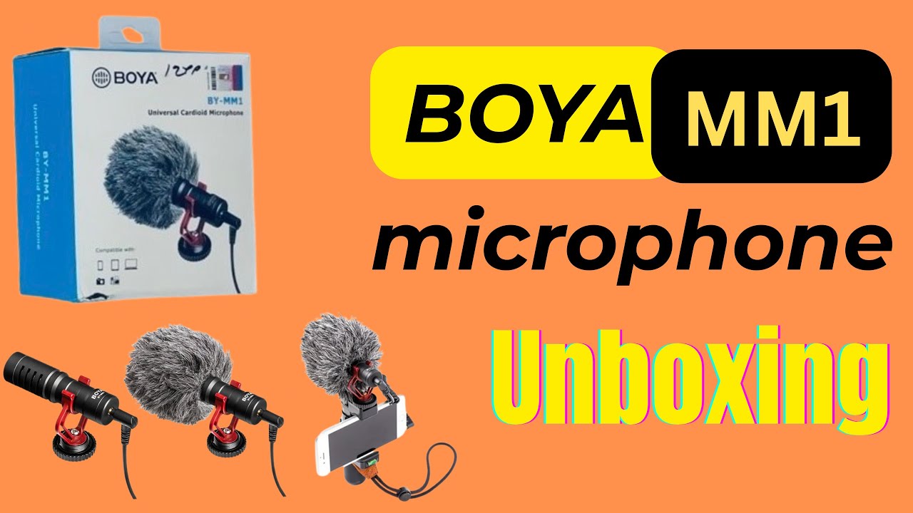 BOYA MM1 Microphone Unboxing & Review | বাজেটের সেরা মাইক 2025 - YouTube