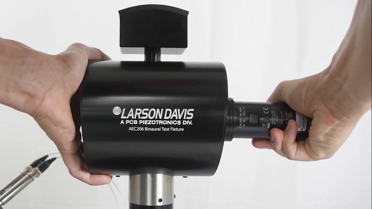 Calibrating the Headphone Test Fixture - Model AEC206 - YouTube