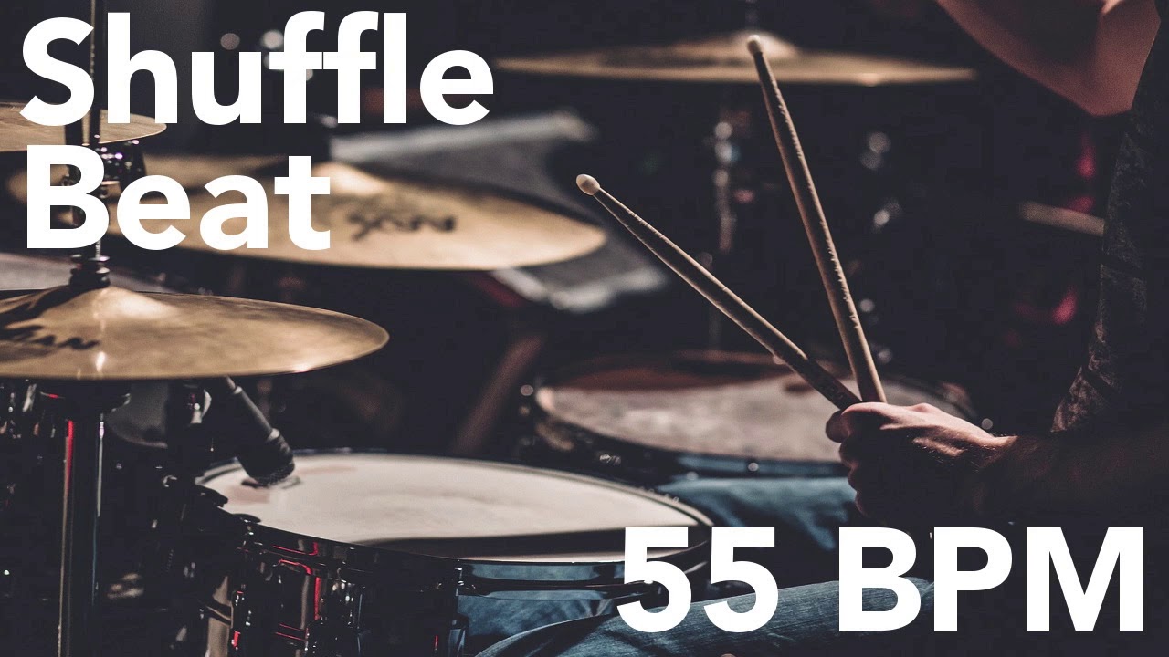 Shuffle Beat 55 BPM - YouTube