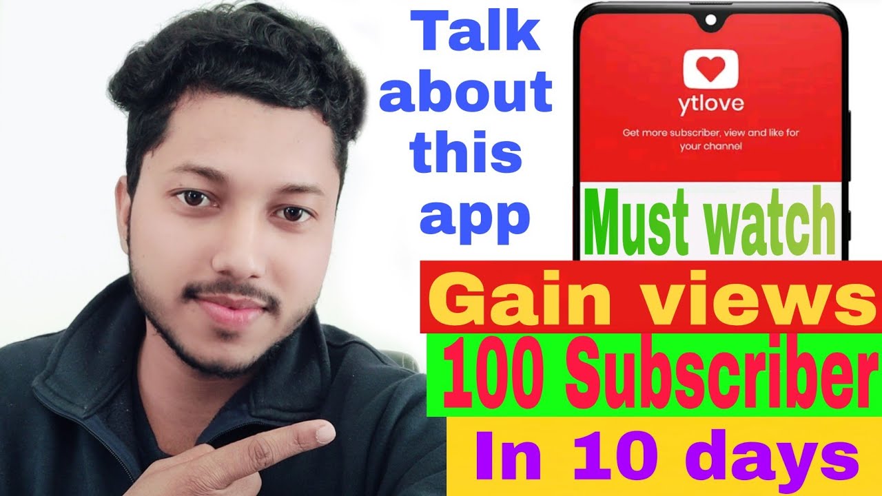 How to gain subscriber fast on YouTube | talk about yt love app | fake ...