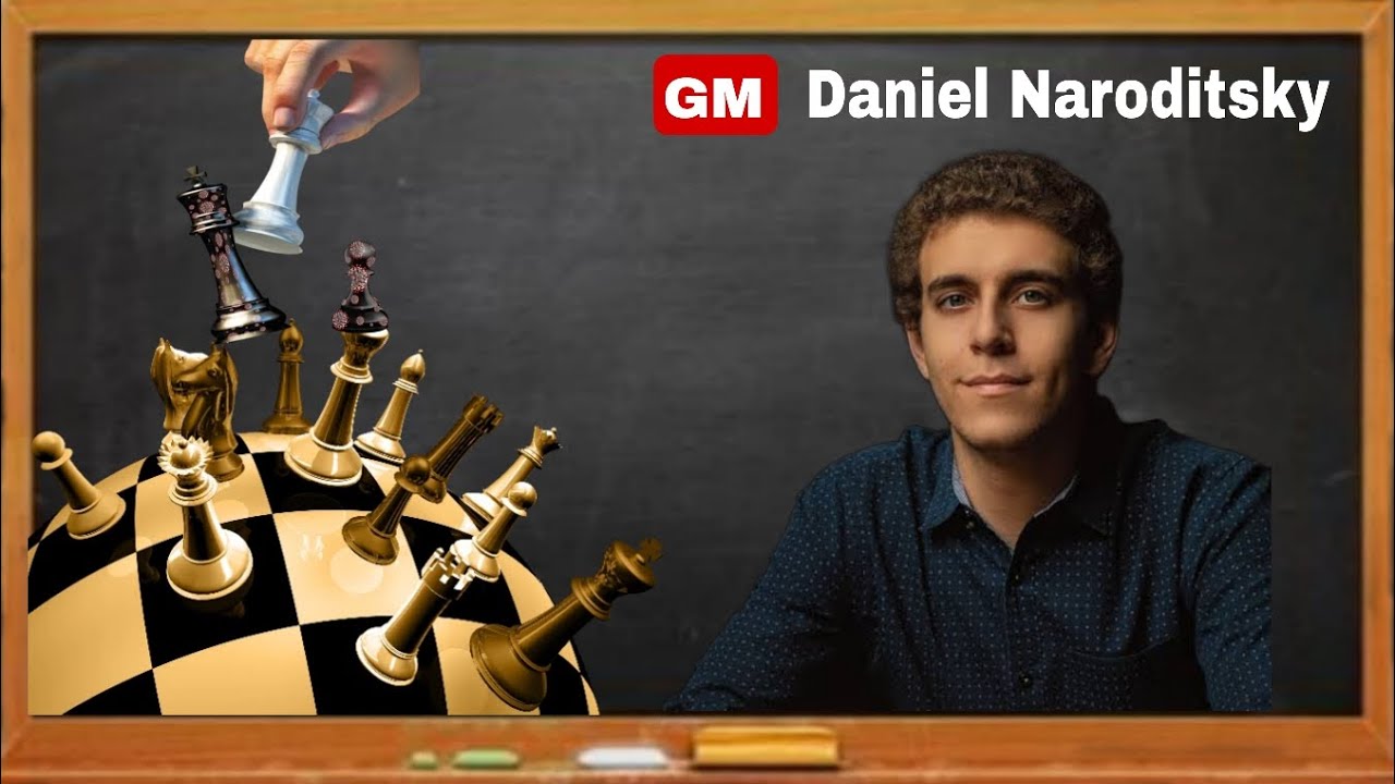 GM Daniel Naroditsky panic time in bullet and won with 4.4 seconds #chess #chesscom #chessgame ...