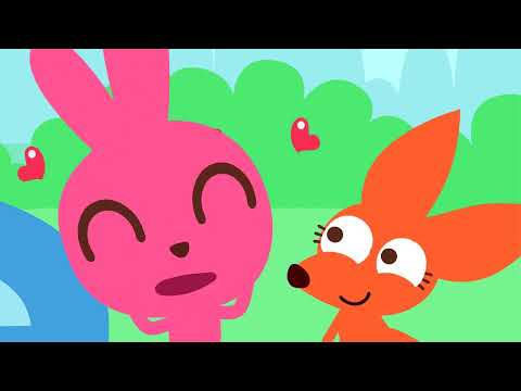 Papo Town Cartoon - The Large Slide | Purple Pink | Cartoon For Kids