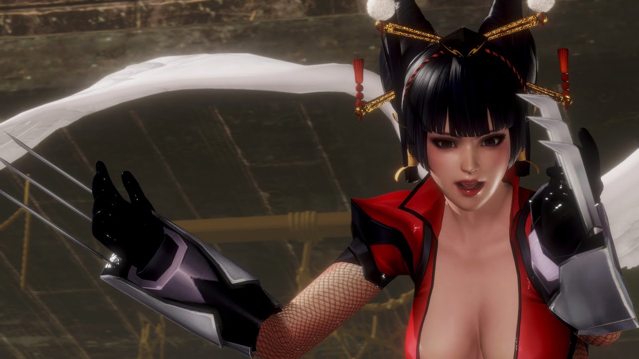 Doa6 Nyotengu Oboro Vs 巡音ミクオ Tamaki Jun Kazama Dead Or Alive 6 4k