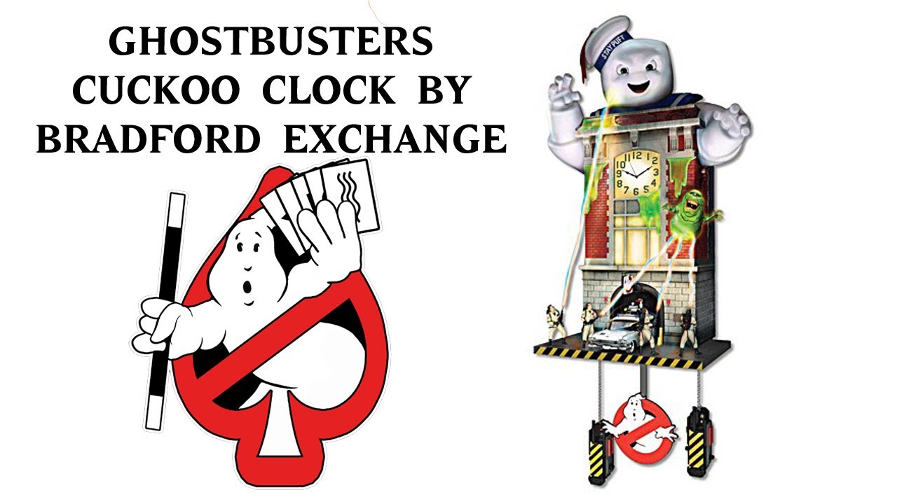 Ghostbusters Cuckoo Clock by Bradford Exchange - Unboxing / Review ...