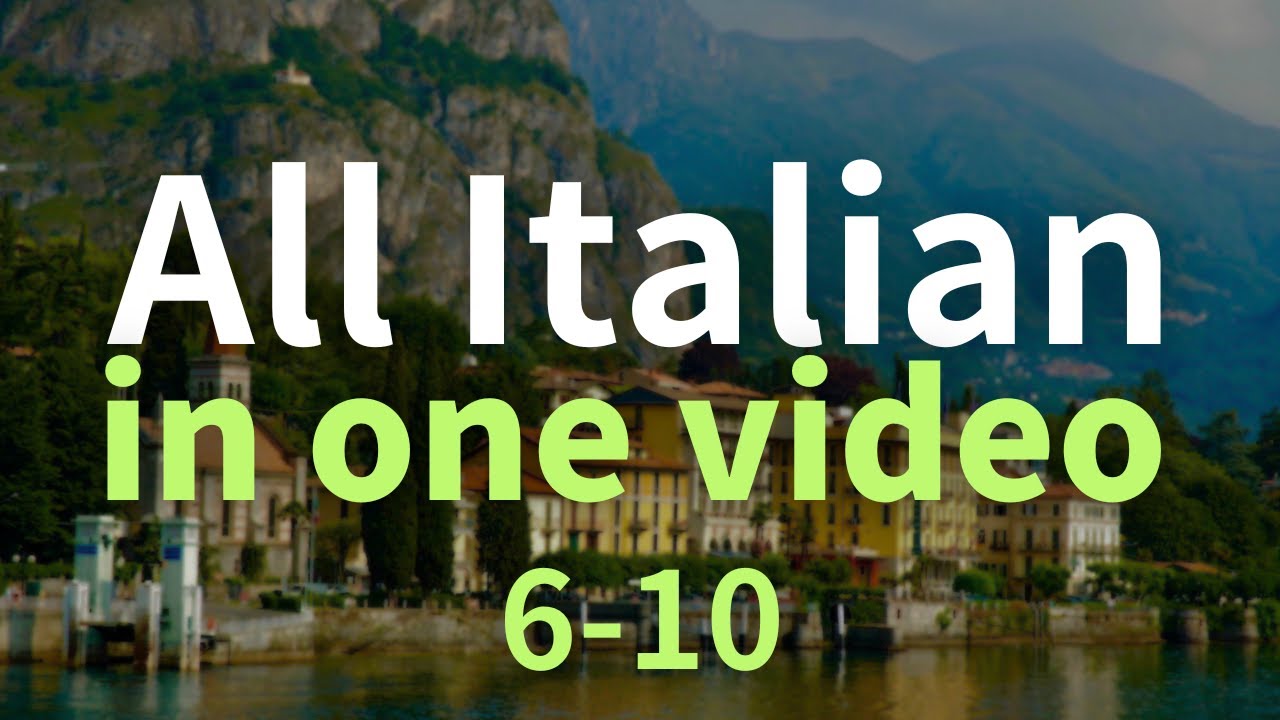 All Italian in 100 Lessons. Learn Italian. Most important Italian ...