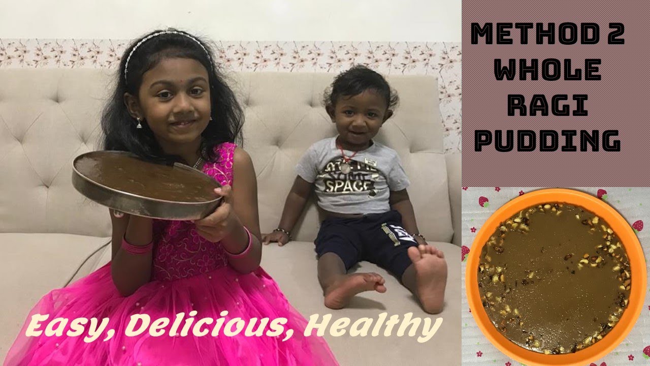 Method 2 ~ Whole Ragi Pudding - YouTube