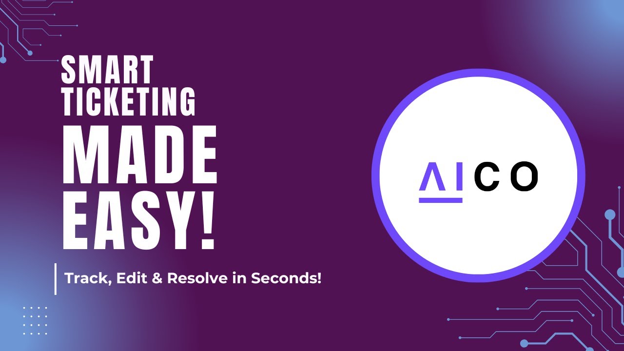 Effortless Ticket Management | Track, Edit & Resolve in Seconds! - YouTube