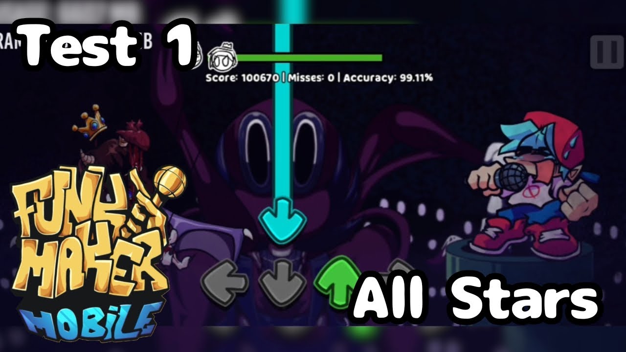 Test 1 All Stars Funky Maker: Mobile - YouTube