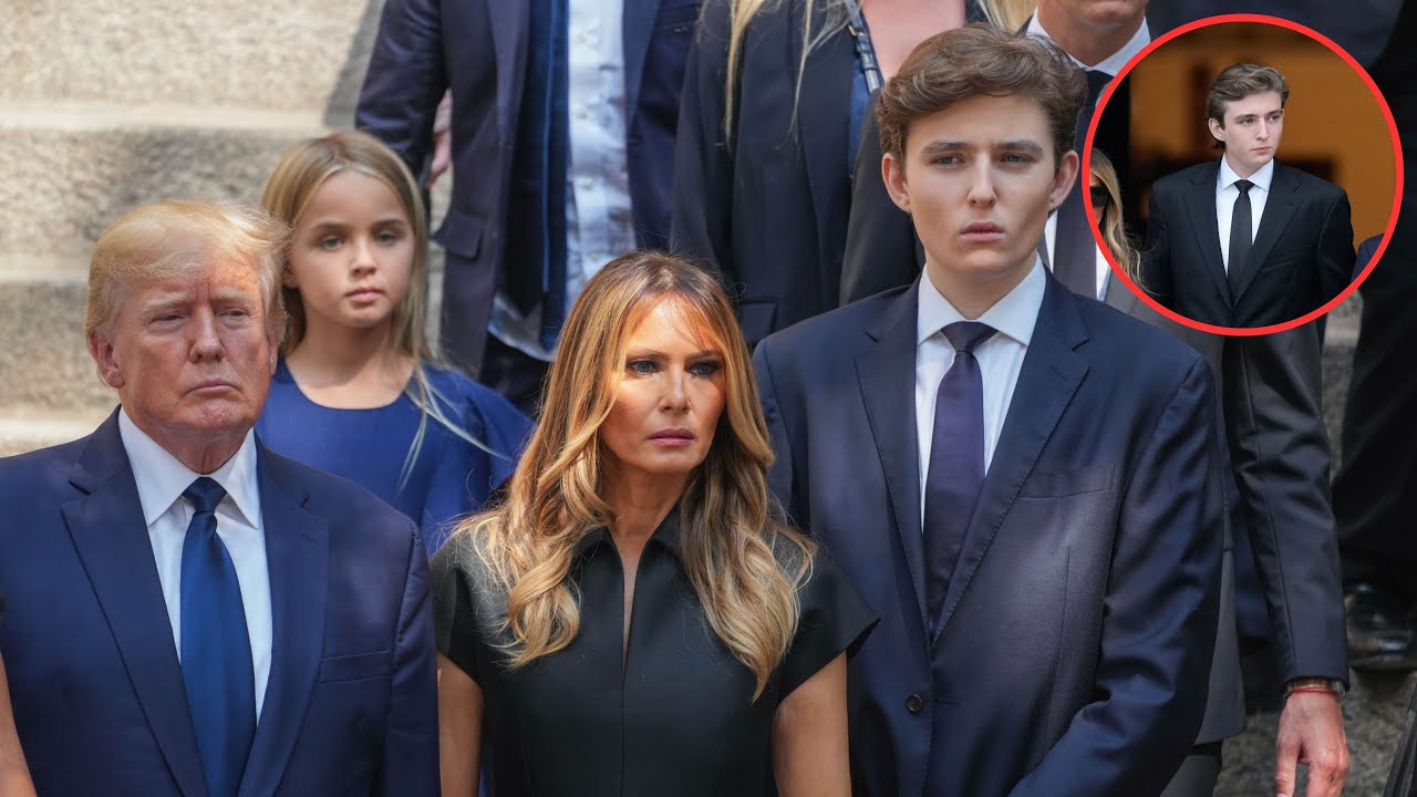 The Evolution of Barron Trump in the Public Eye - YouTube